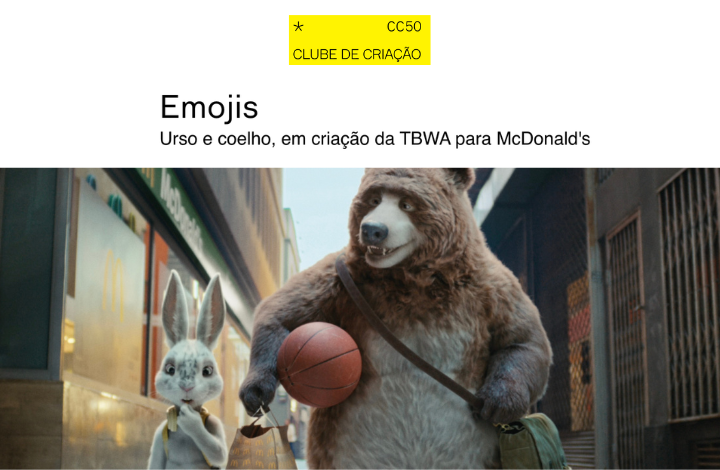 Little Black Book - McDonald's Bear with me - TBWA\ - agence Publicité ...