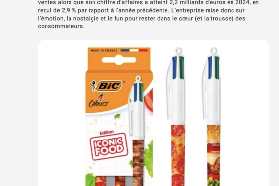Marie France - Vous rêviez de mordiller un stylo 4 couleurs saveur ...